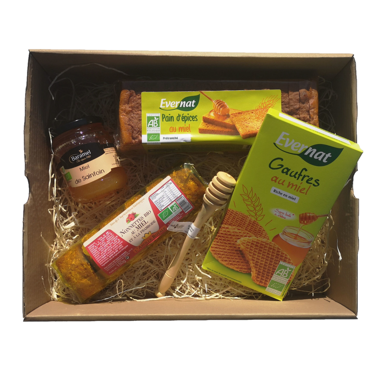 Panier garni "Produits de la ruche" - Nature Source